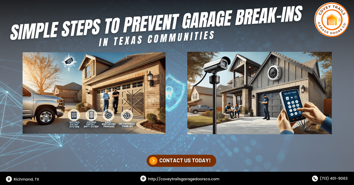Simple Steps to Prevent Garage Break-Ins in Texas...